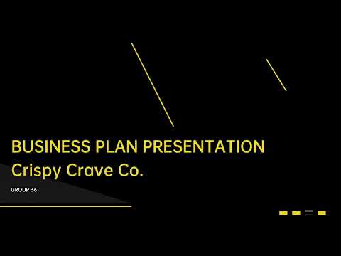 WBB20103 - CrispyCrave Co. Business Plan Presentation