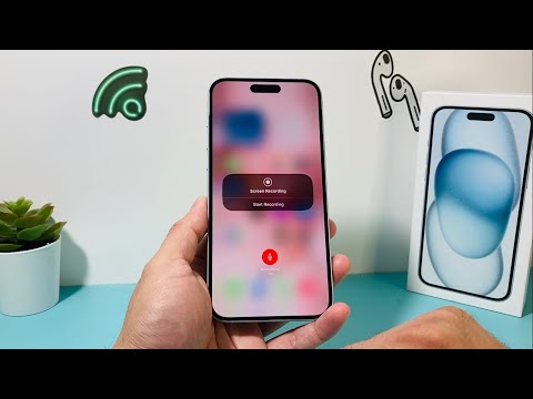 iPhone 15 Plus: How to Screen Record With Sound