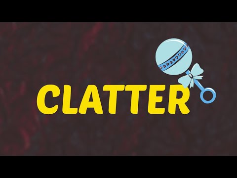 What Does CLATTER Means || Meanings And Definitions With Example in ENGLISH