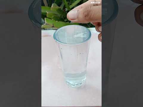 Surface Tension | Floating needle on the water | Simple experiments #shorts #experiment