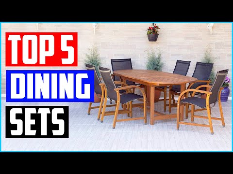 Top 5 Best Outdoor Dining Sets in 2022 Reviews