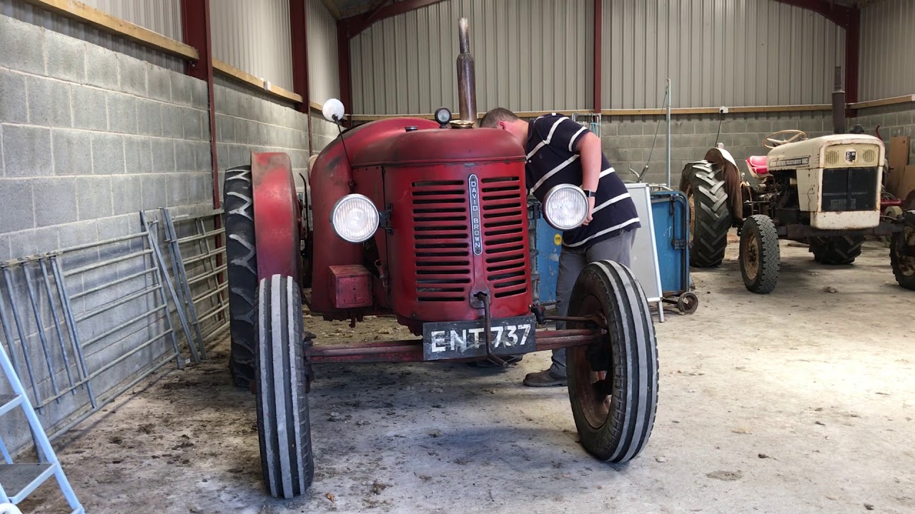 David Brown Cropmaster Starting
