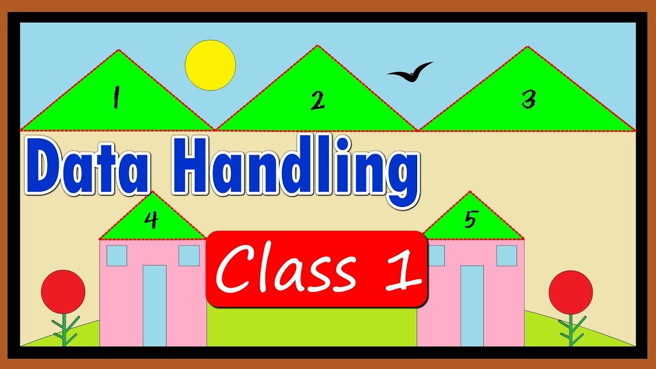 Data handling | Maths for Class 1 | Class 1st Maths | Data handling for children | Elearning Studio