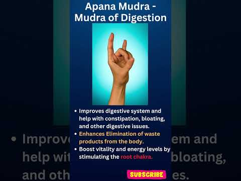 Benefits of Apana Mudra - Mudra of Digestion #shorts #viral #yoga