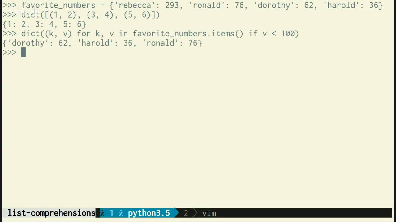 PyLadies Remote: Python List Comprehensions!