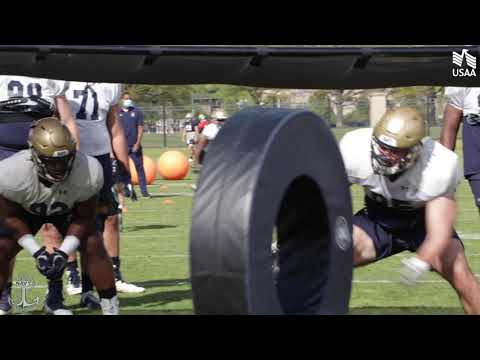 Sights and Sounds: Navy Football Spring Practice