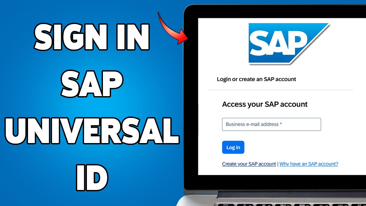 How To Sign In SAP Universal ID 2025 | SAP Account Login Guide