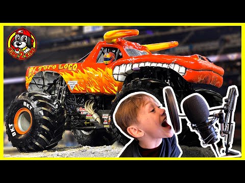 MAKING OF the MONSTER JAM Monster Truck Song π€ RIDE WITH US! (Bloopers & UNCUT Music Video)