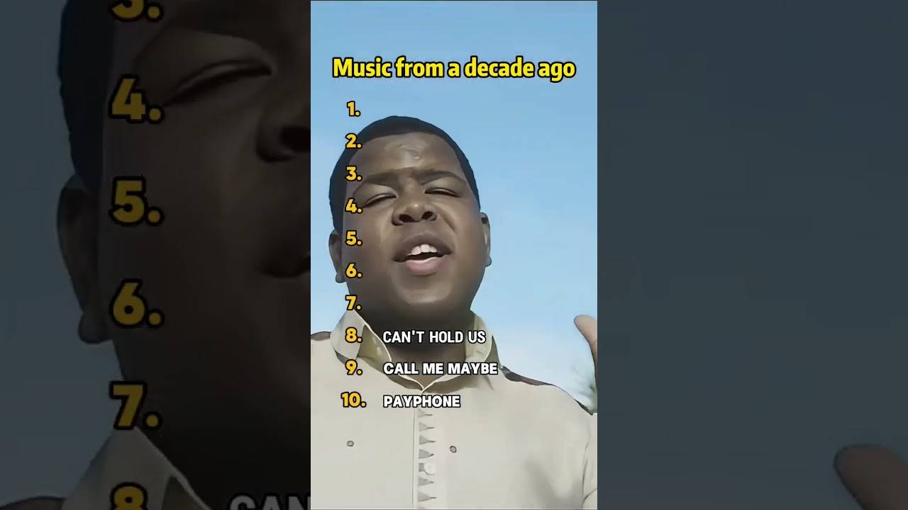 Do u remember all of these bangers? 👀#2010sthrowback #2010smusic