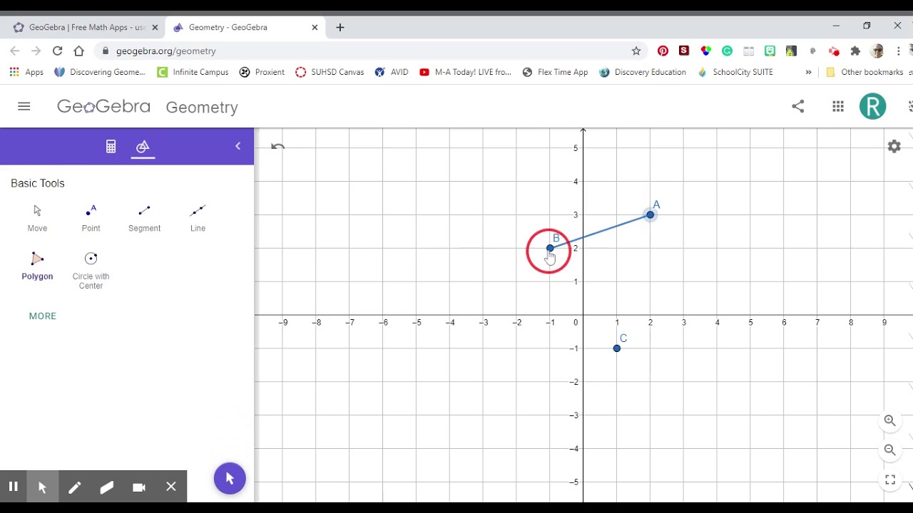 Plot Points in GeoGebra