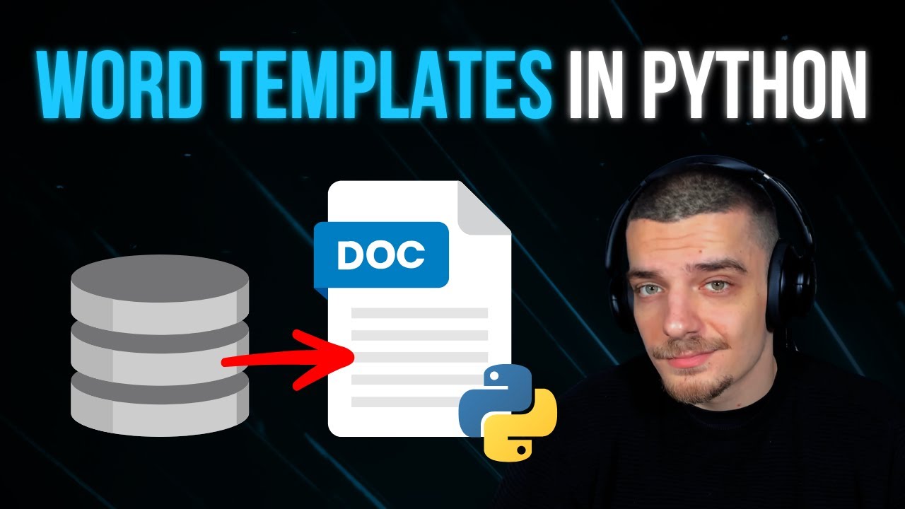 Easily Create & Fill Word Templates in Python