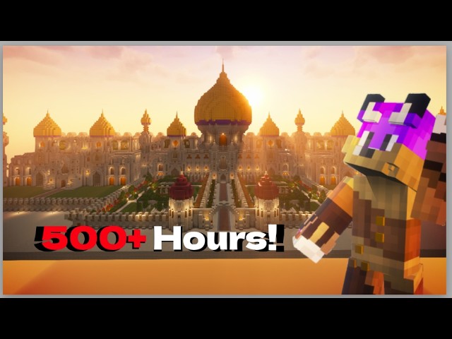 Massive Desert Palace in Minecraft Survival Minecraft Map