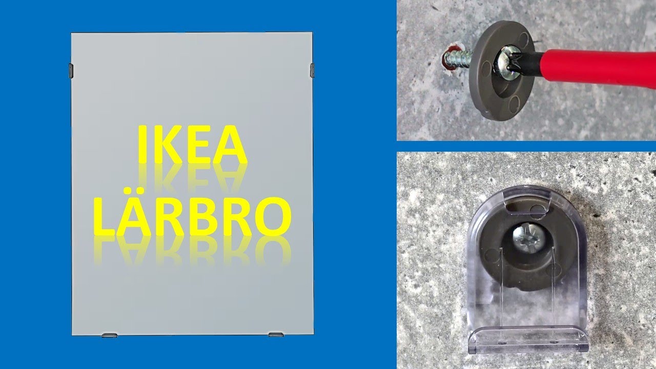 IKEA mirror installation - quick and easy