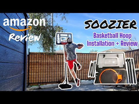 SEE BEFORE YOU BUY! Soozier Portable Basketball Hoop #Amazon #Shop #ProductReview #InfluencerMike