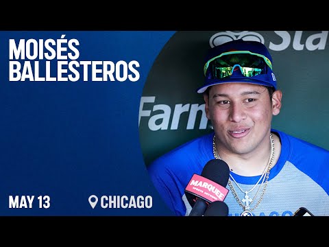 Moisés Ballesteros shares amazing emotions after Cubs call him up to majors I Marquee Sports Network