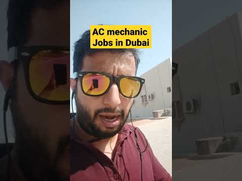 AC mechanic Jobs in Dubai