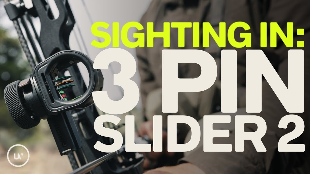 How to: Sight in Slider 2 - Horizontal 3 pin