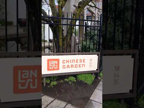 I visited the Lan Su Chinese Garden in Portland, Oregon. #Portland #lansuchinesegarden #peaceful