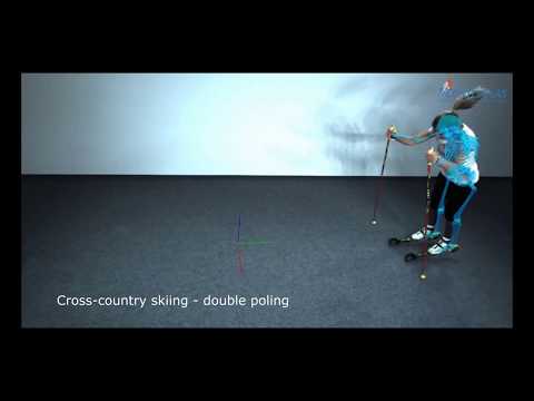3D markerless tracking: cross-country skiing // CONTEMPLAS MULTI CAMERA SYSTEM®