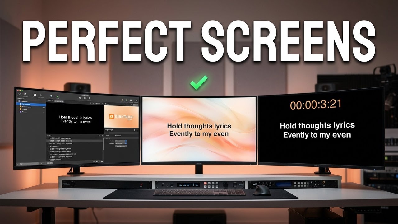 Let's Fix Your ProPresenter Screen Setup