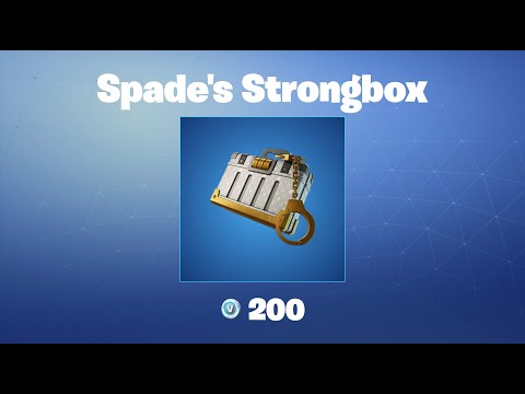 Spade's Strongbox | Fortnite Back Bling