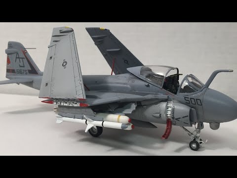 Building the Tamiya 1/72 A-6E Intruder