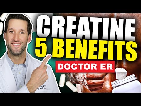 CREATINE BENEFITS! — Top Health Benefits of Creatine Supplements | Doctor ER