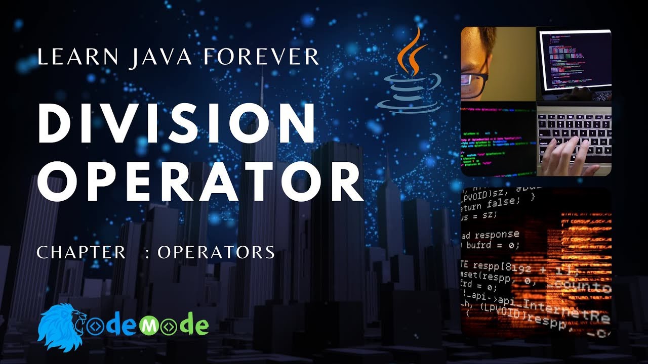 Division operator in Java | how to use division operator
