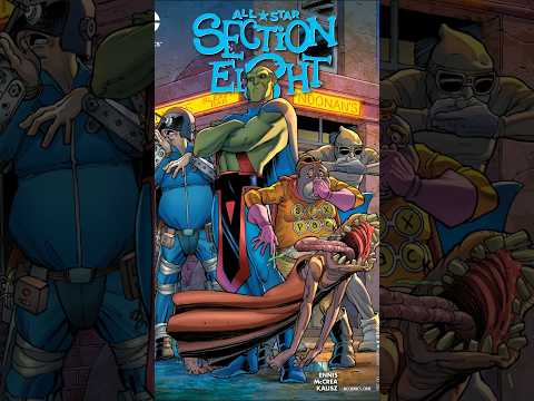 Who's the most absurd hero of all? This is the sad story of Grapplah - Section Eight #dc