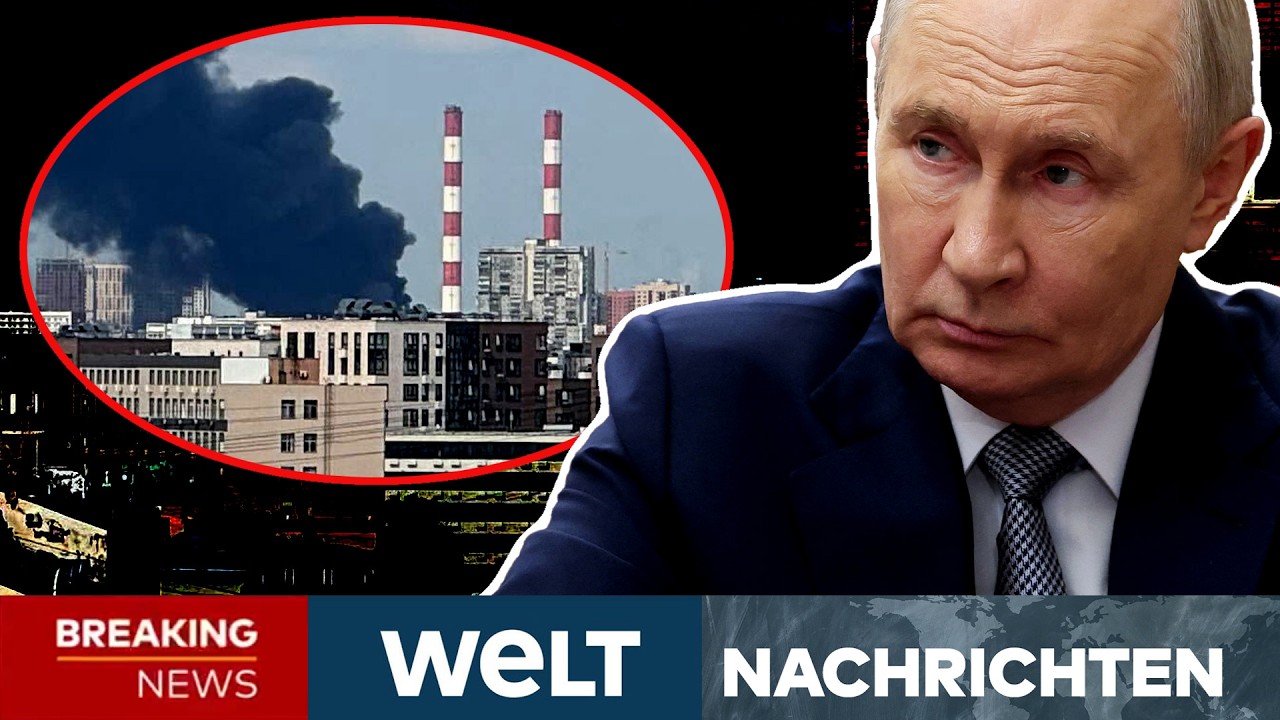 UKRAINE-KRIEG: Schock für Putin! Heftige Attacke auf Moskau! Was wir über den Racheakt wissen | LIVE