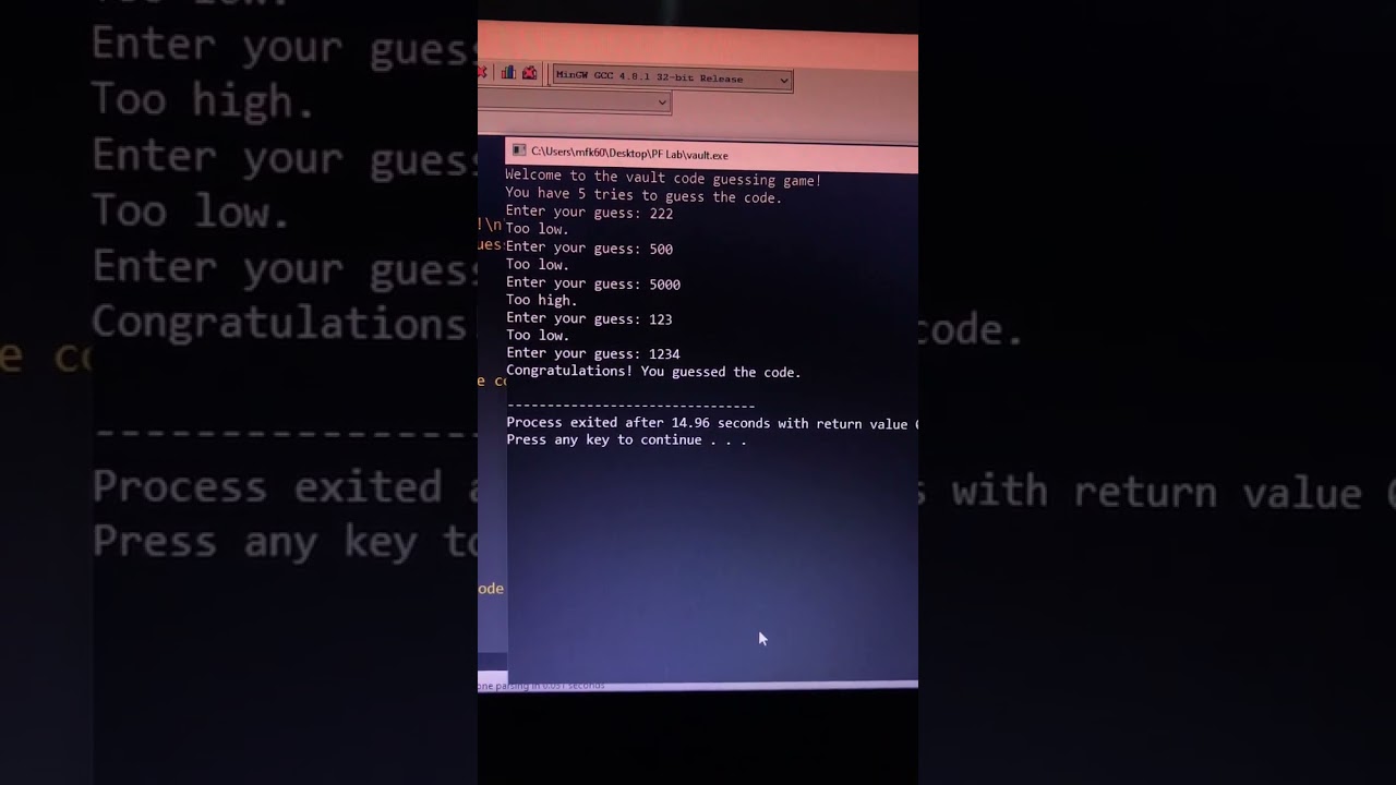 code guessing c++#coders #codelife #codemasters #codinglife #codingninja #coding #code #coders #cpp