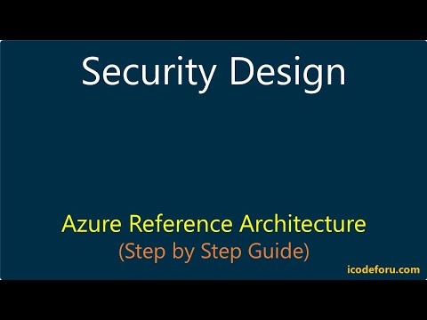Chapter-5: Azure Reference Architecture - Security Design