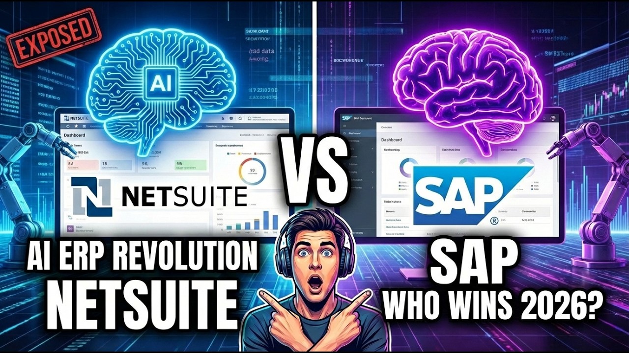 AI is Changing ERP Forever: NetSuite vs. SAP Comparison (2026) 🤖📊