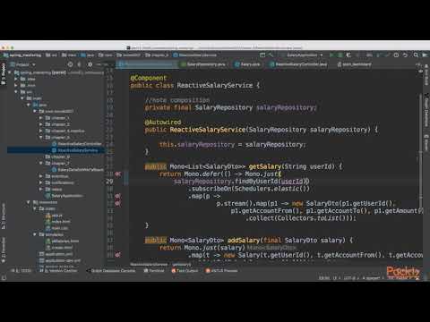 Learn Mastering Spring Boot 2 x Creating Non Blocking Data Access Layer Using Flux | packtpub ...