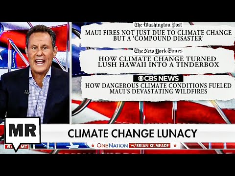 Fox Host Mocks Maui Wildfire's Connection To Climate Change