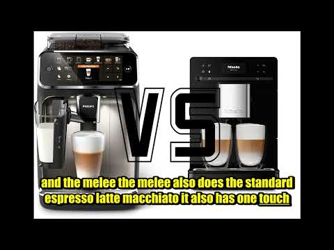 PHILIPS 5400 Espressomaskin med LatteGo VS Miele CM 5310 Silence Automatisk kaffebryggare