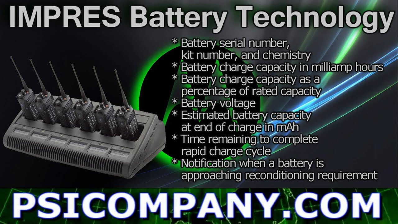 Motorola Impres Battery and Chargers: Overview - visit us for new models!