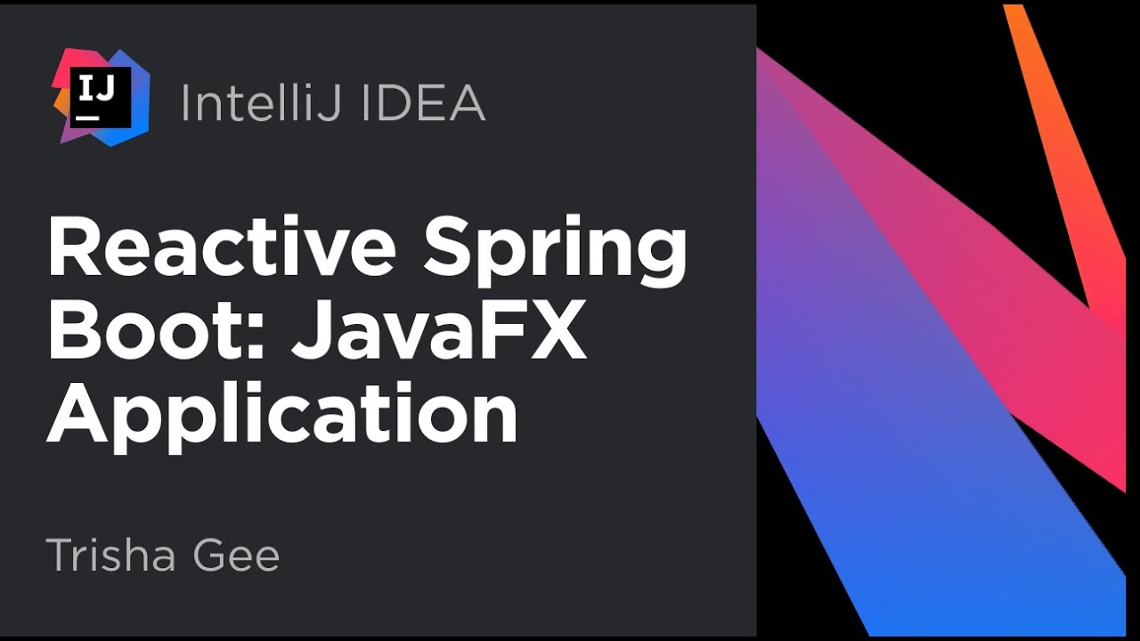 Reactive Spring Boot: Part 3: JavaFX Spring Boot Application