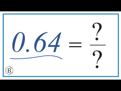 0.64 as a Fraction (simplified form)