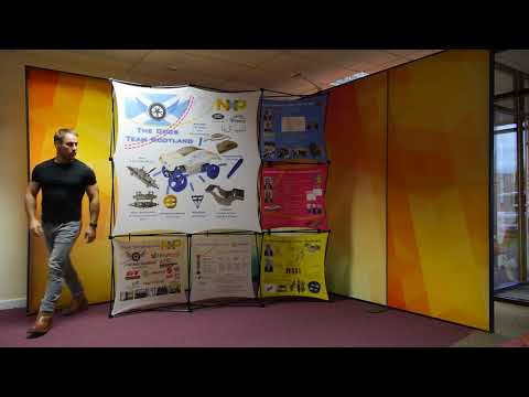 XClaim Pop Up Stands