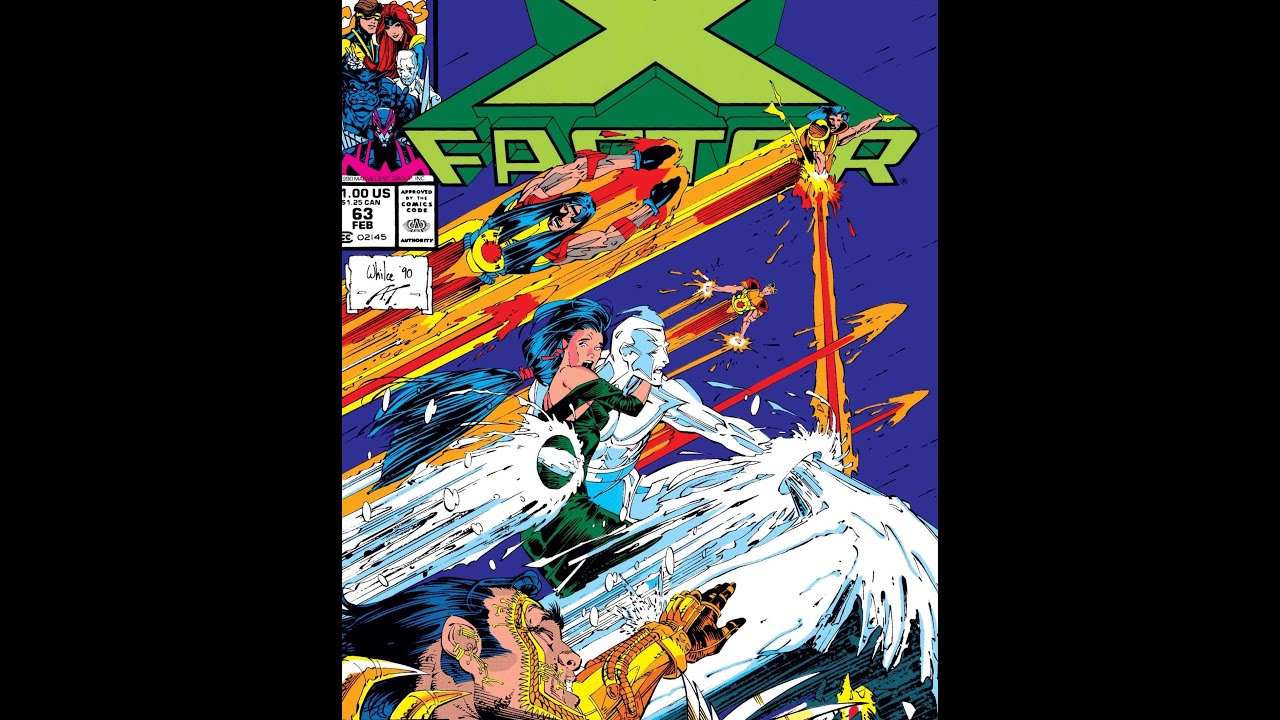 Whilce Portacio’s FIRST Issue! X-Factor #63, Louise Simonson, Marvel Comics, 1991