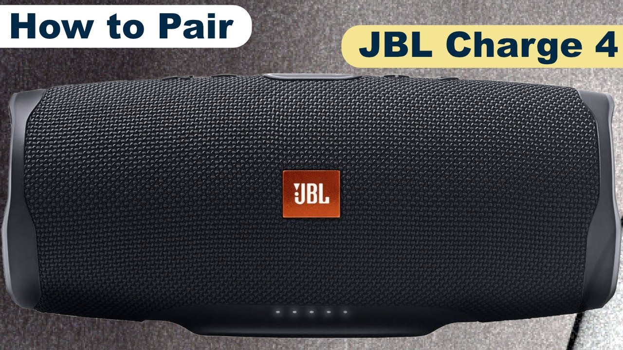How to Pair JBL Charge 4 Bluetooth Speaker: Easy Connection Guide