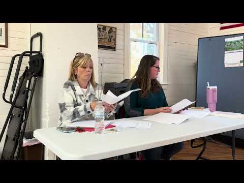 Town of Westfield Wisconsin - Special Board Meeting - October 8, 2024