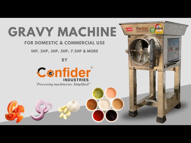 Gravy Machine - 3HP Gravy Machine Manufacturer from Ahmedabad