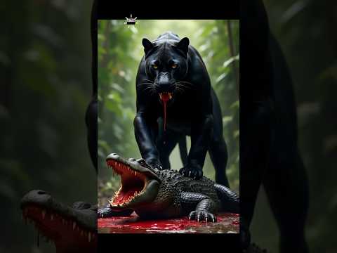 Black Panther vs Wild Animals (Lion, Tiger, Black Panther)