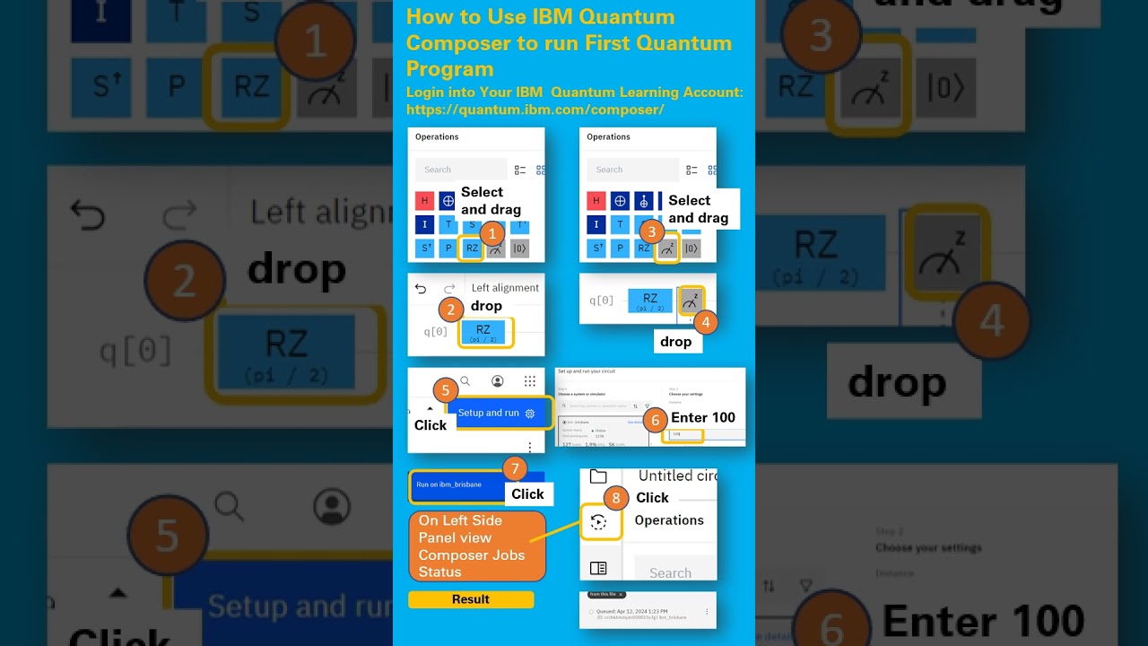 How to Use IBM Quantum Composer to Create and Run First Quantum Program in Less Than a Minute
