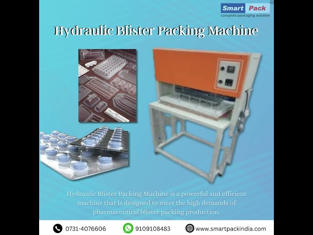 Blister Packing Machine - Hydraulic Blister Packaging Machine SPS 003 ...