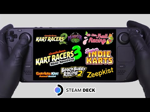 8 Mario Kart Inspired Games for Steam Deck You Don't Want To Miss | Steam Deck Gameplay | Steam OS