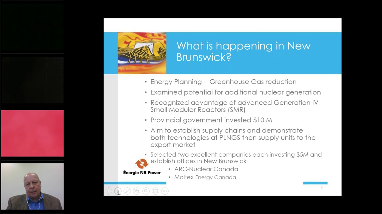 Webinar - New Brunswick's Nuclear Future: Advanced Small Modular Reactors