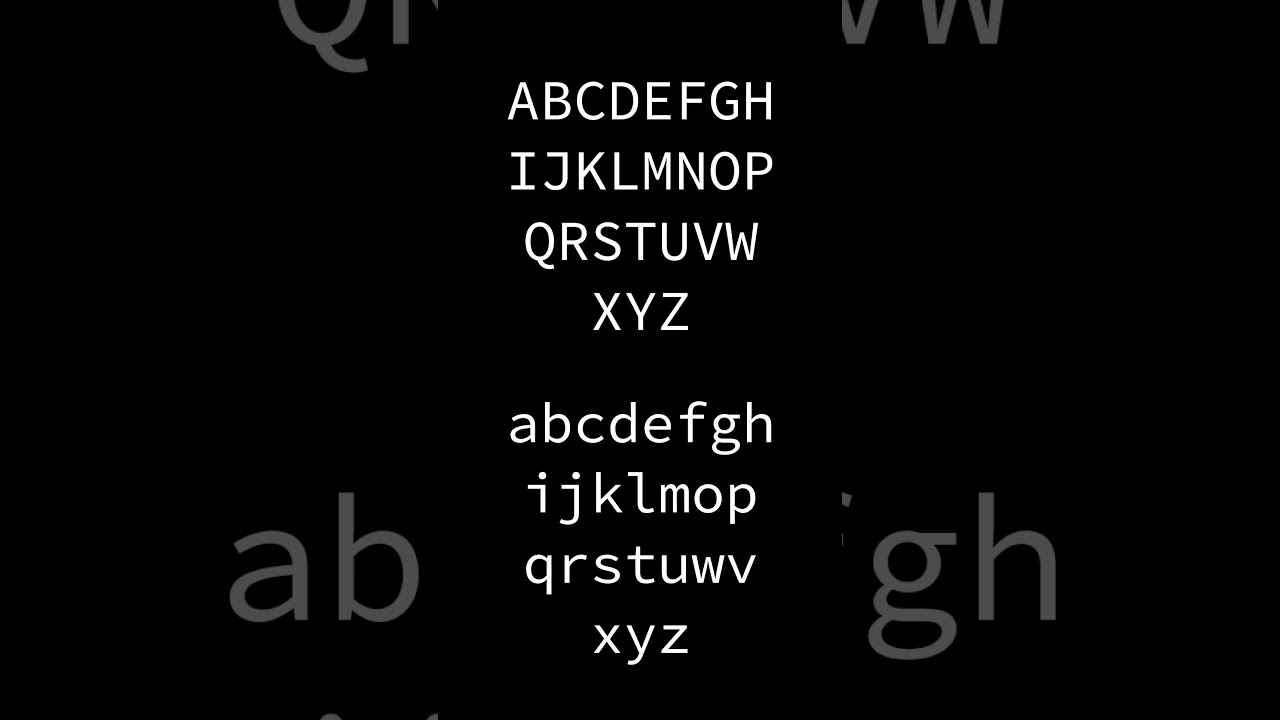 Source Code Pro Regular Font | #font #fontstyle #fonttype